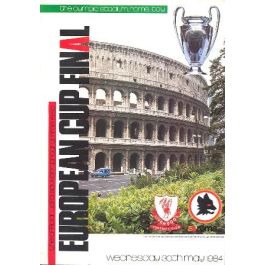 European Cup Final Liverpool v Roma official programme 30/05/1984 ...